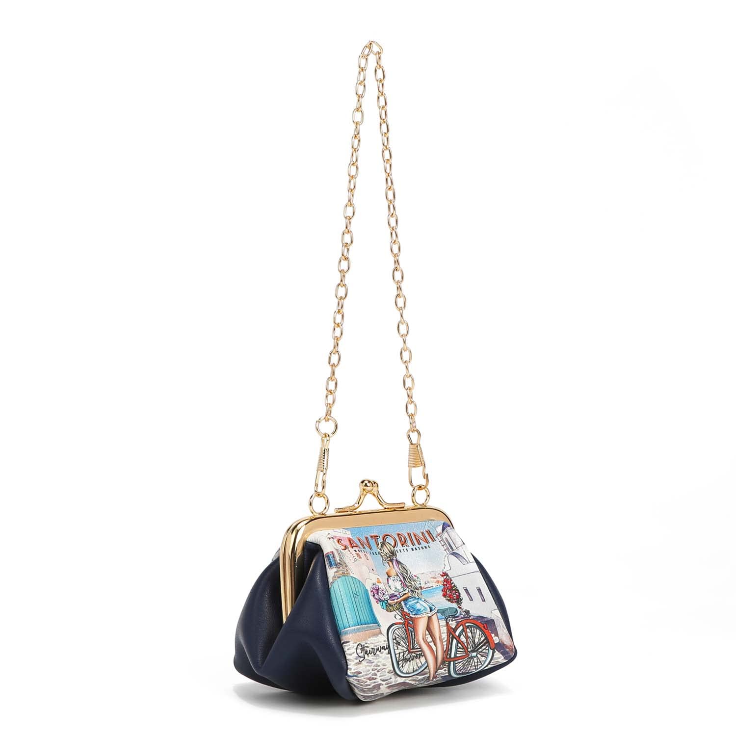 Nicole Lee MINI KISS LOCK COIN PURSE