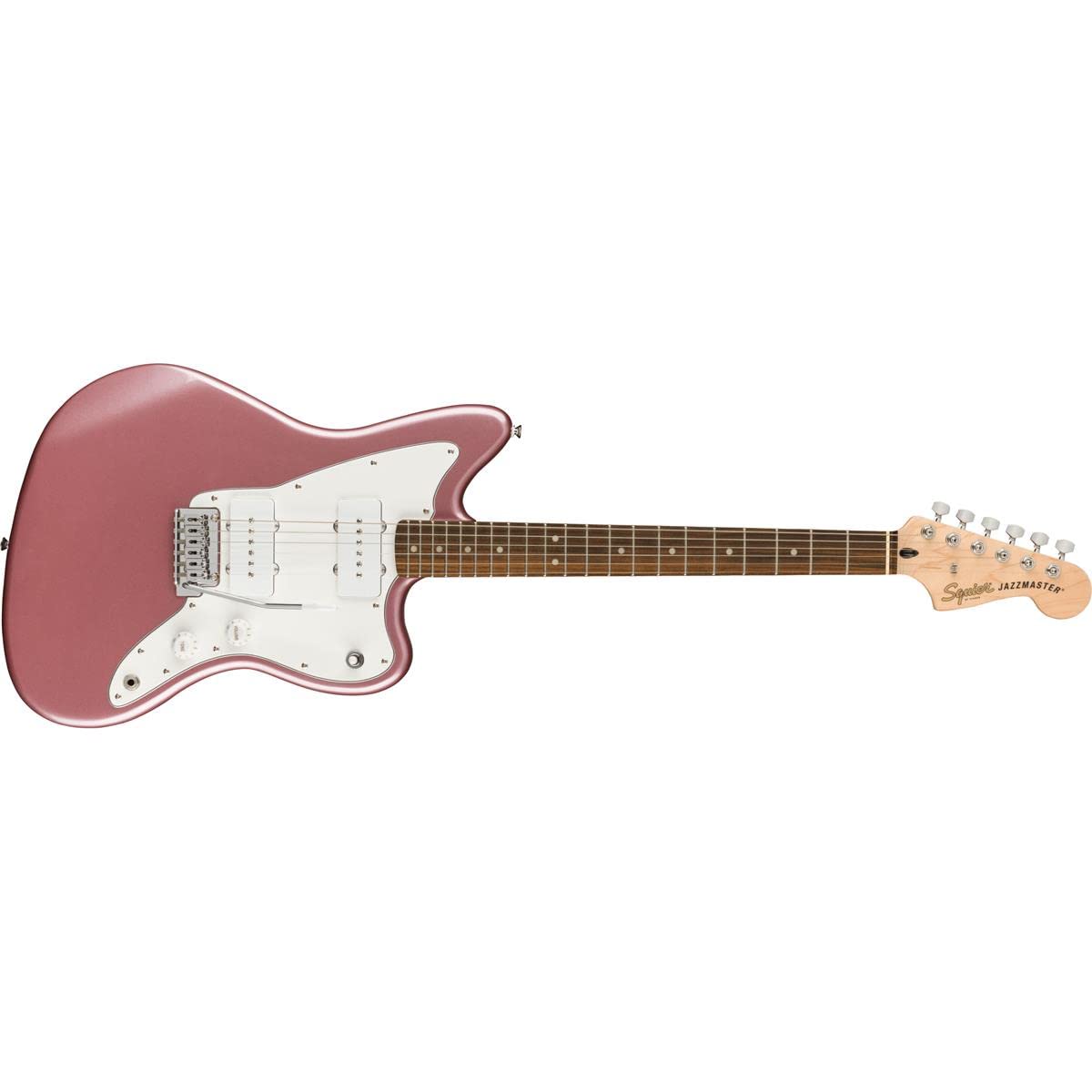 Squier Affinity Series Jazzmaster Electric Guitar, with 2-Year Warranty, Burgundy Mist