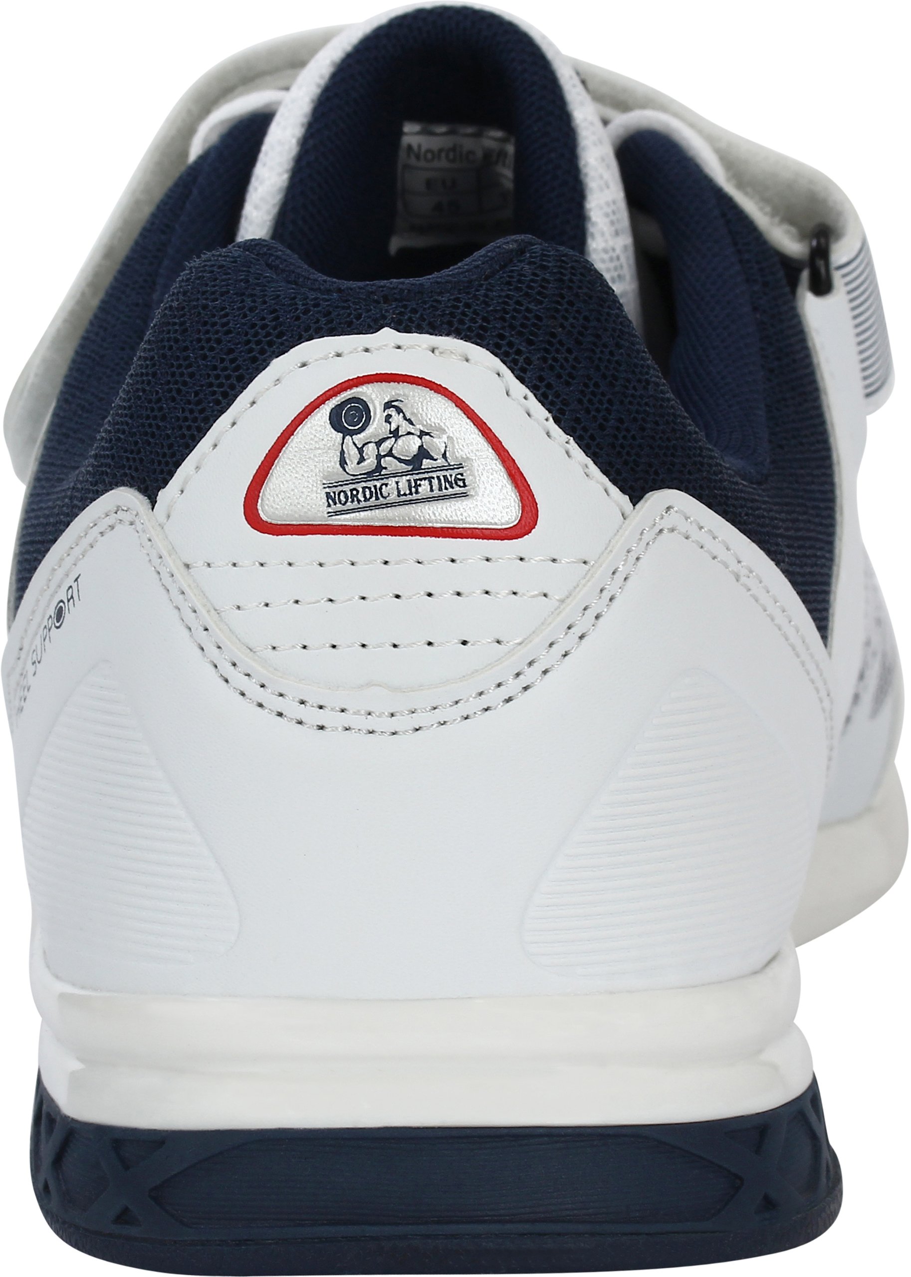 Nordic Lifting Weightlifting Shoes Compatible for Crossfit & Gym - Men's Sneakers - VENJA (White, 8 US)
