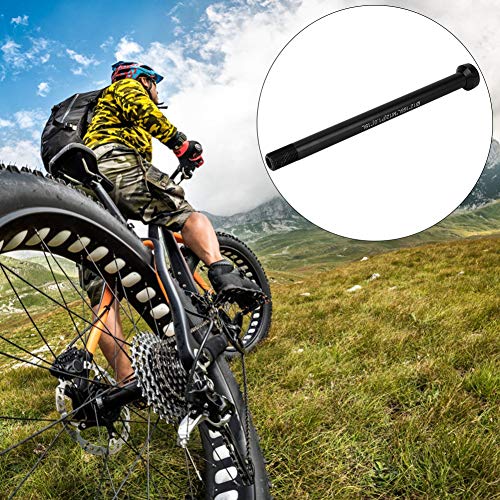 Rear Hubs Thru Axle Adapter, Bike Rear Thru Axle Boost for Mountain Frames and Forks, 168mm Length, M12x1.0 Hub Shaft Adapter Convertion Tools