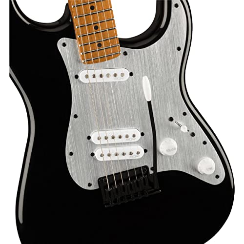 Squier Contemporary Special Stratocaster Electric Guitar, Black, Roasted Maple Fingerboard