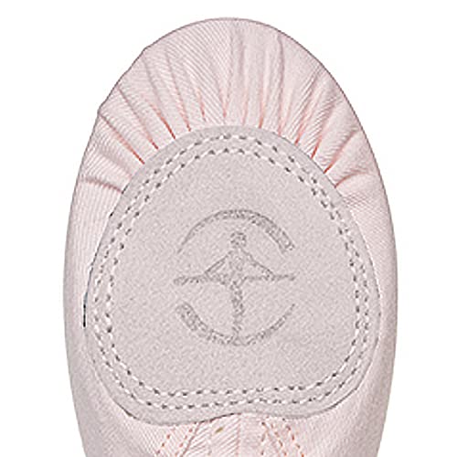Wear Moi Vesta Stretch Canvas Ballet Slippers, Dark Pink, Size 37M EU/ 6 US (WMVESDPI37)