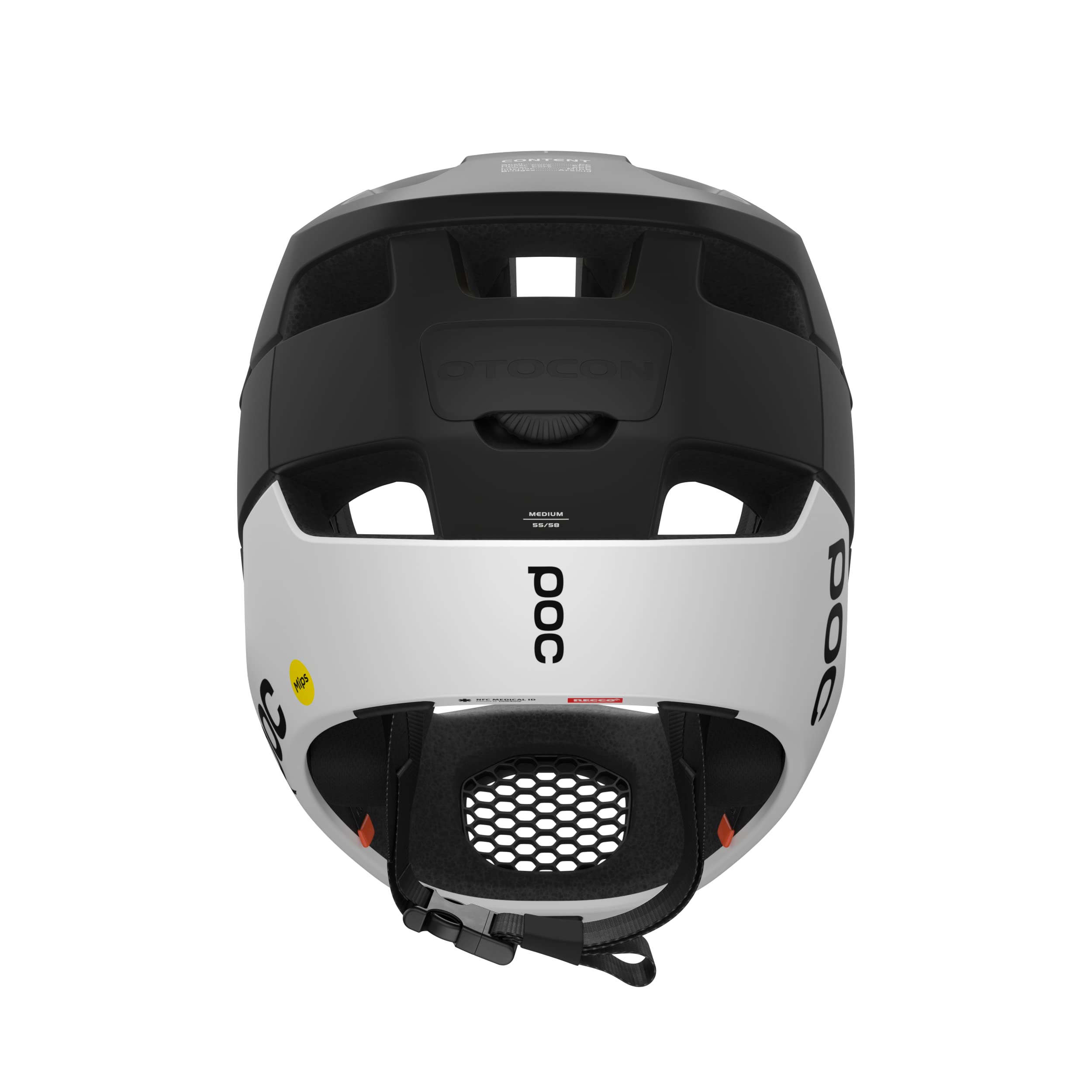 POC Otocon Race MIPS Fullface Helmet - Exceptionally Lightweight and Well-Ventilated Full-face Protection with Integrated tech for Extra Safety