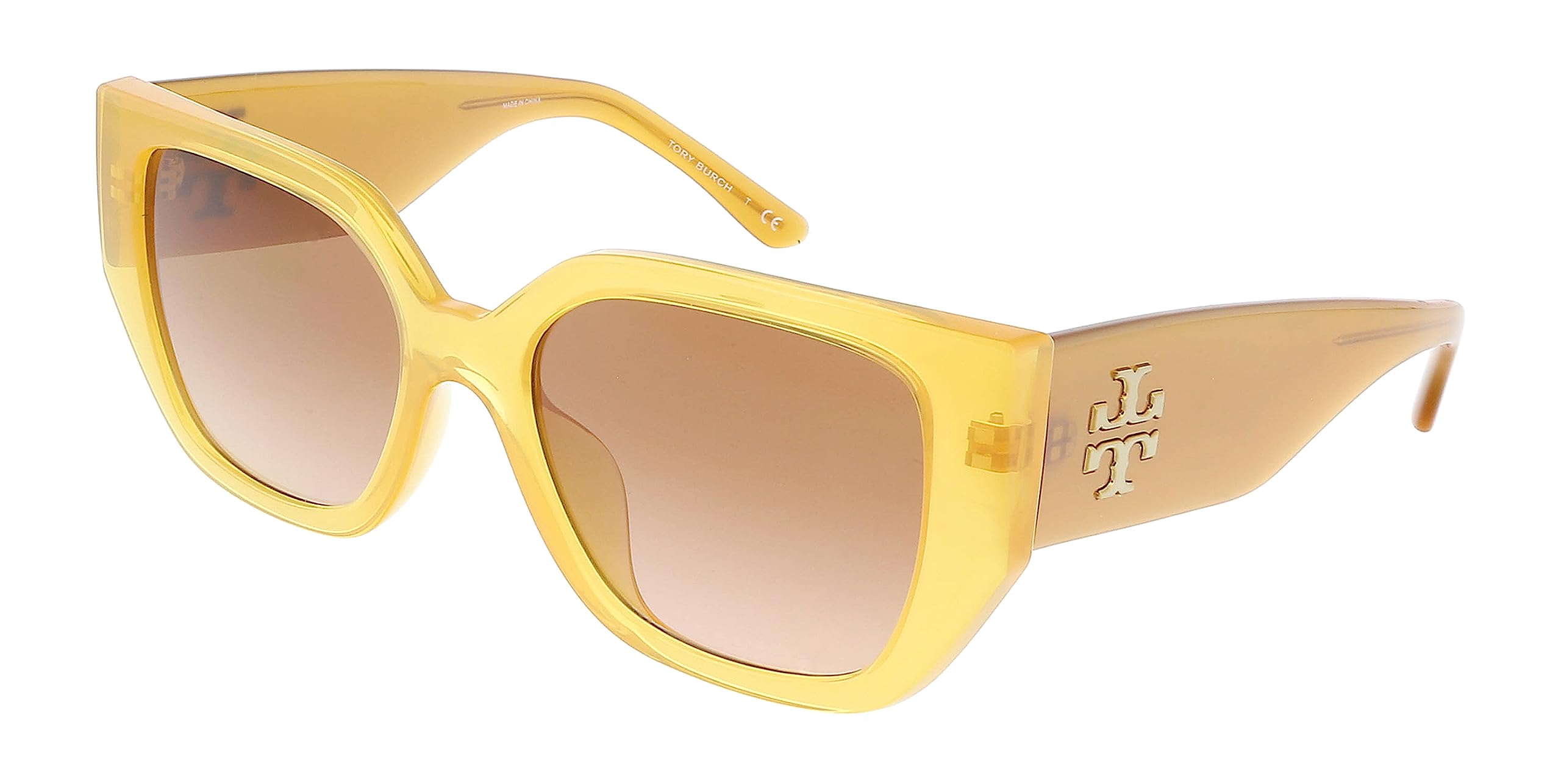 Sunglasses Tory Burch TY 9065 U 186313 Transparent Marigold