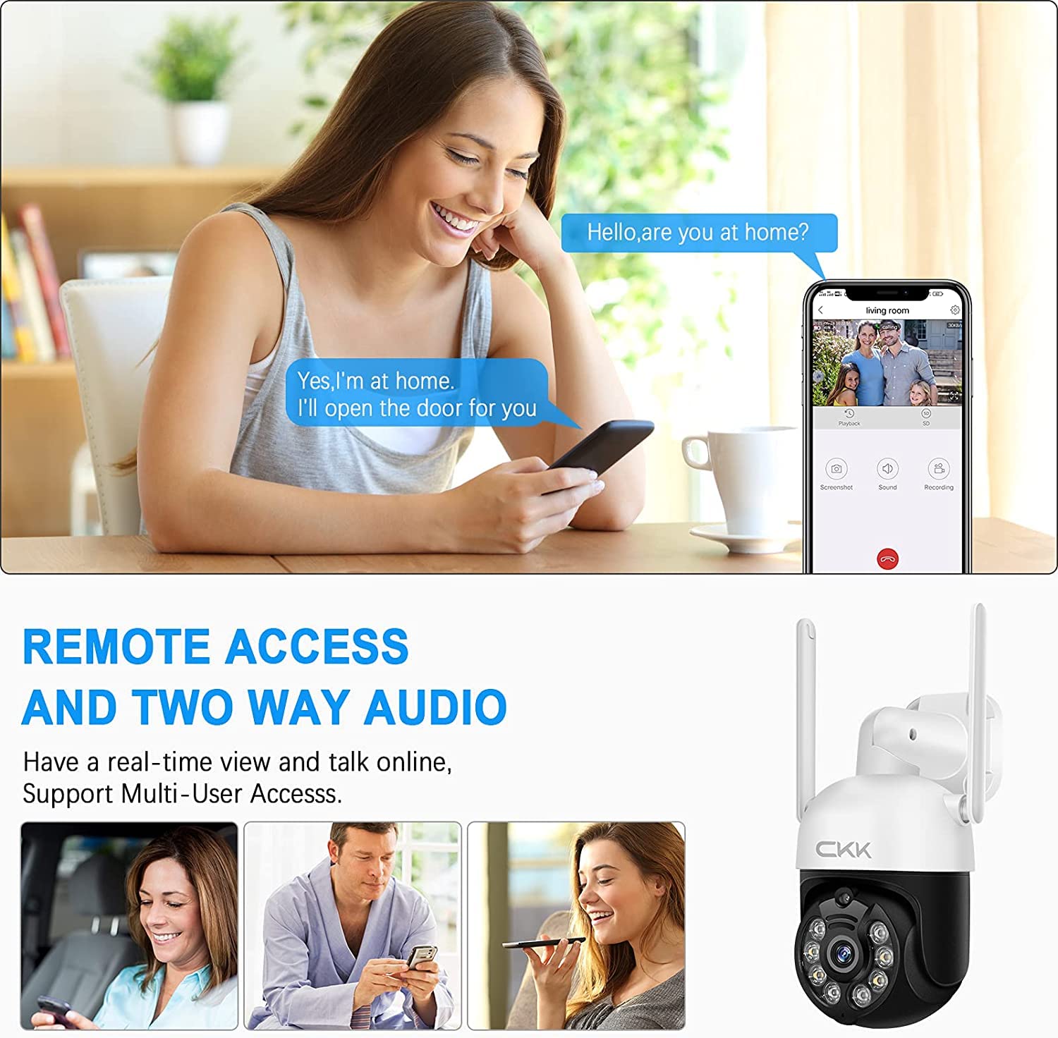 Wireless Security Camera System (3MP)