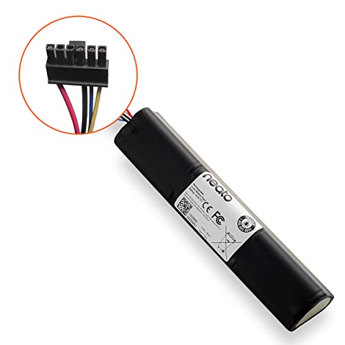 Neato Robotics Original Replacement Parts β Hi-Capacity Li-Ion Battery Pack β Compatible with Neato Botvac, Connected, D7, D6, D5, D4, D3 Robot Vacuums. 945-0225 , Black