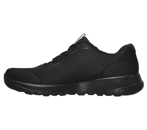 Skechers Women's Go Walk Joy-Ecstatic Sneaker, Black, 8