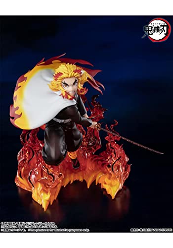 TAMASHII NATIONS - Demon Slayer: Kimetsu no Yaiba - Kyojuro Rengoku Flame Hashira, Bandai Spirits FiguartsZERO Collectible Statue