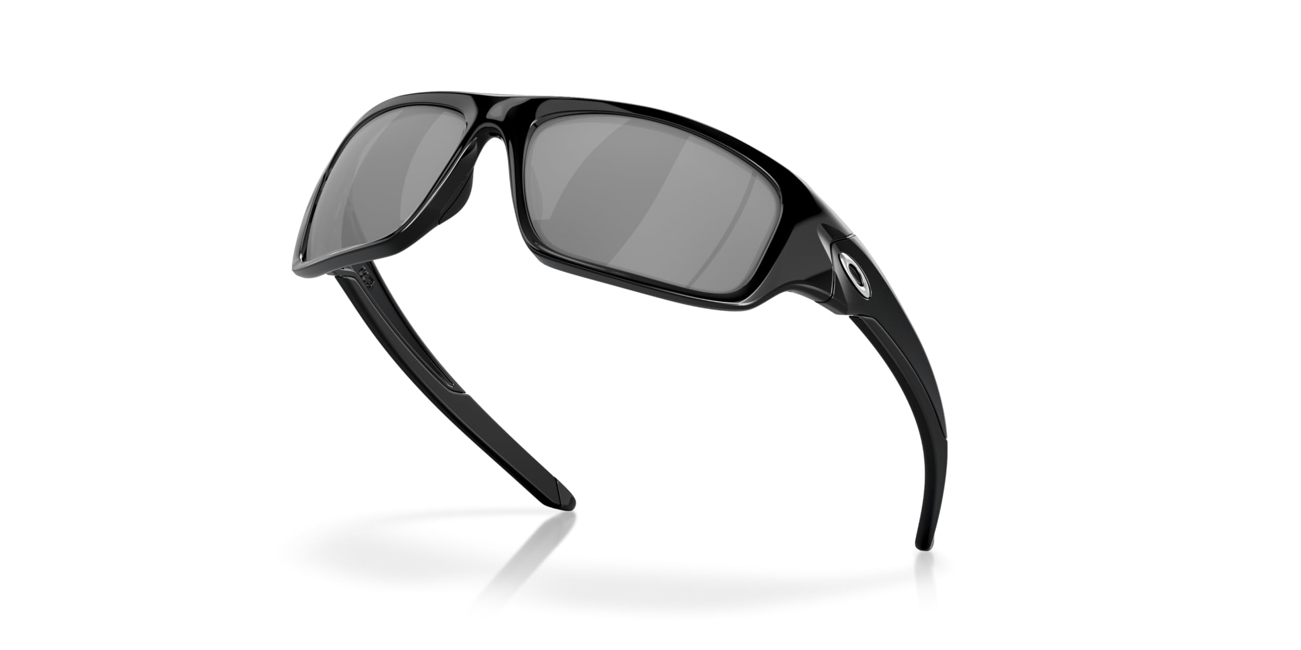 Oakley Men's OO9236 Valve Rectangular Sunglasses, Polished Black/Black Iridium, 60 mm