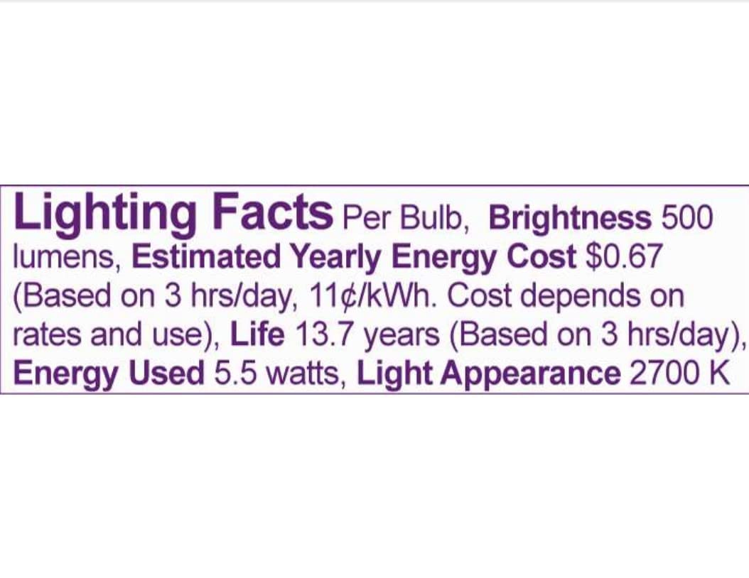 Philips A15 E26 (Medium) LED Bulb Soft White 60 Watt Equivalence 2 pk - Case of: 1