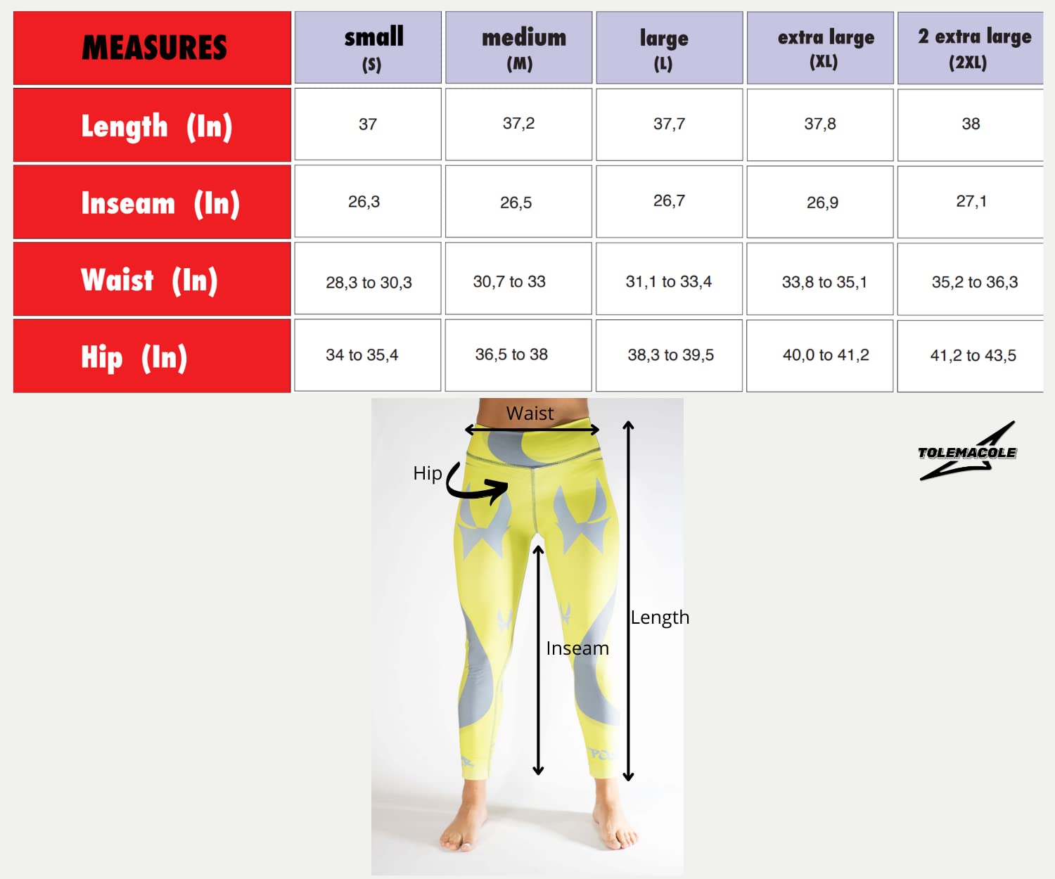 Tolemacole Floral Print Leggings for Women Yoga Pants Workout High Waisted Tummy Control Clothing Medium