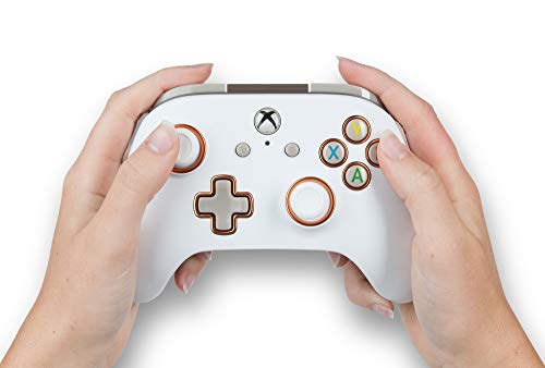 PowerA FUSION Pro Wired Controller for Xbox One - White-B, Officially Licensed for Xbox