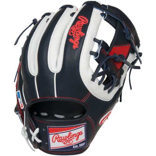 Rawlings Heart of The Hide Color Sync 11.5" Infield Glove Right Hand Throw, Black/Red/White