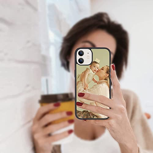 O BOSSTOP 5PCS Sublimation Blanks Phone Cases Covers for iPhone 11, Soft Rubber Protective Shockproof Case Anti-Slip Printable DIY iPhone 11 Case(6.1 inch)