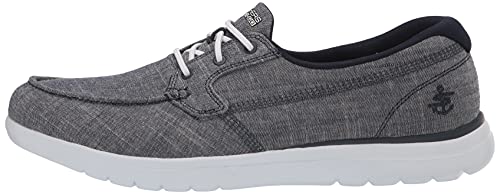 Skechers Women's ON-The-GO Flex-Ashore Boat Shoe, Navy, 9