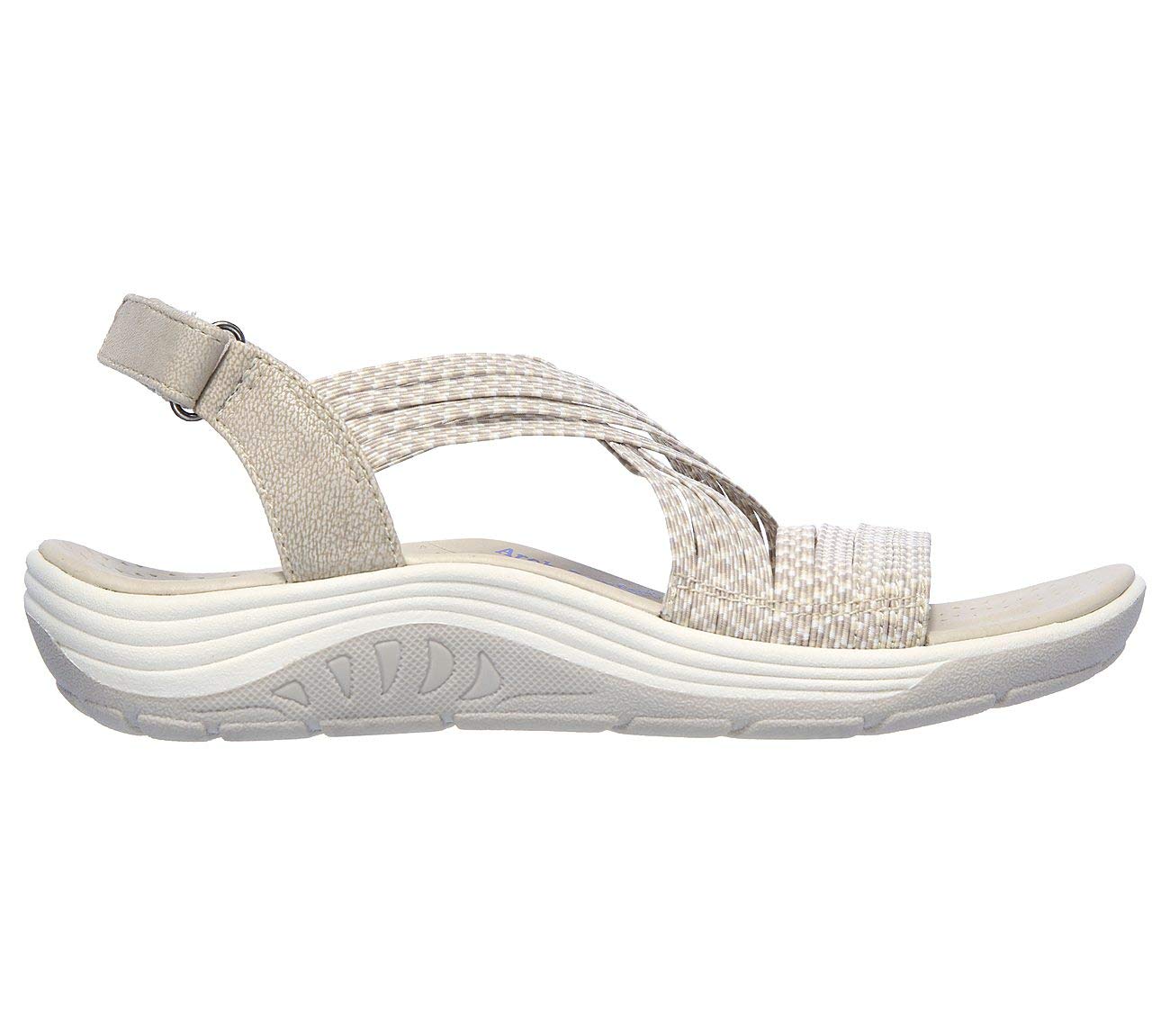 Skechers womens Sporty Sport Sandal, Natural, 7 US