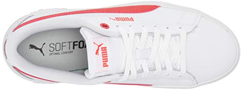 PUMA Smash Platform V2 L Puma White/Poppy Red 8 B (M)