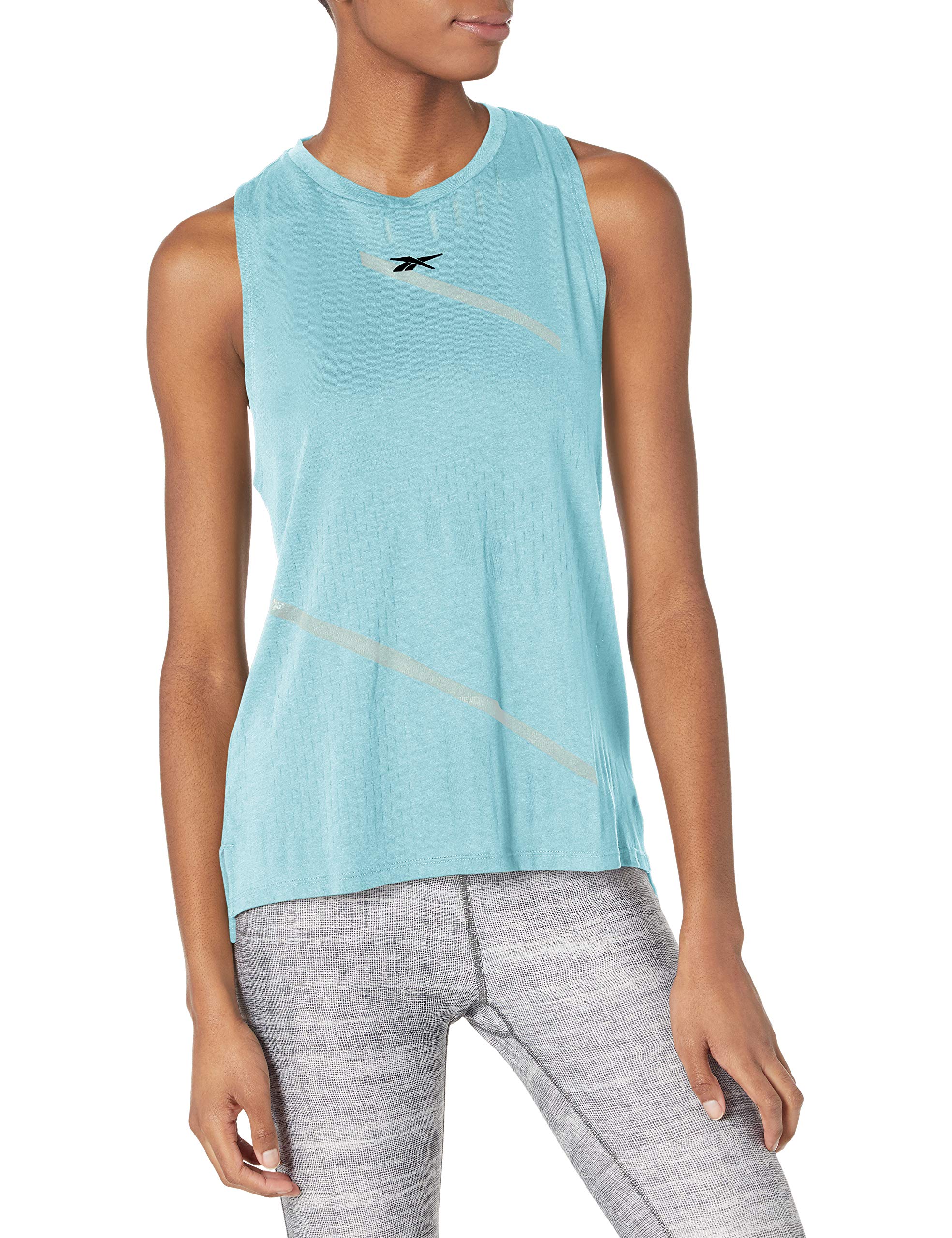 Reebok One Series Training Tank Top, Blue Digital Glow, M