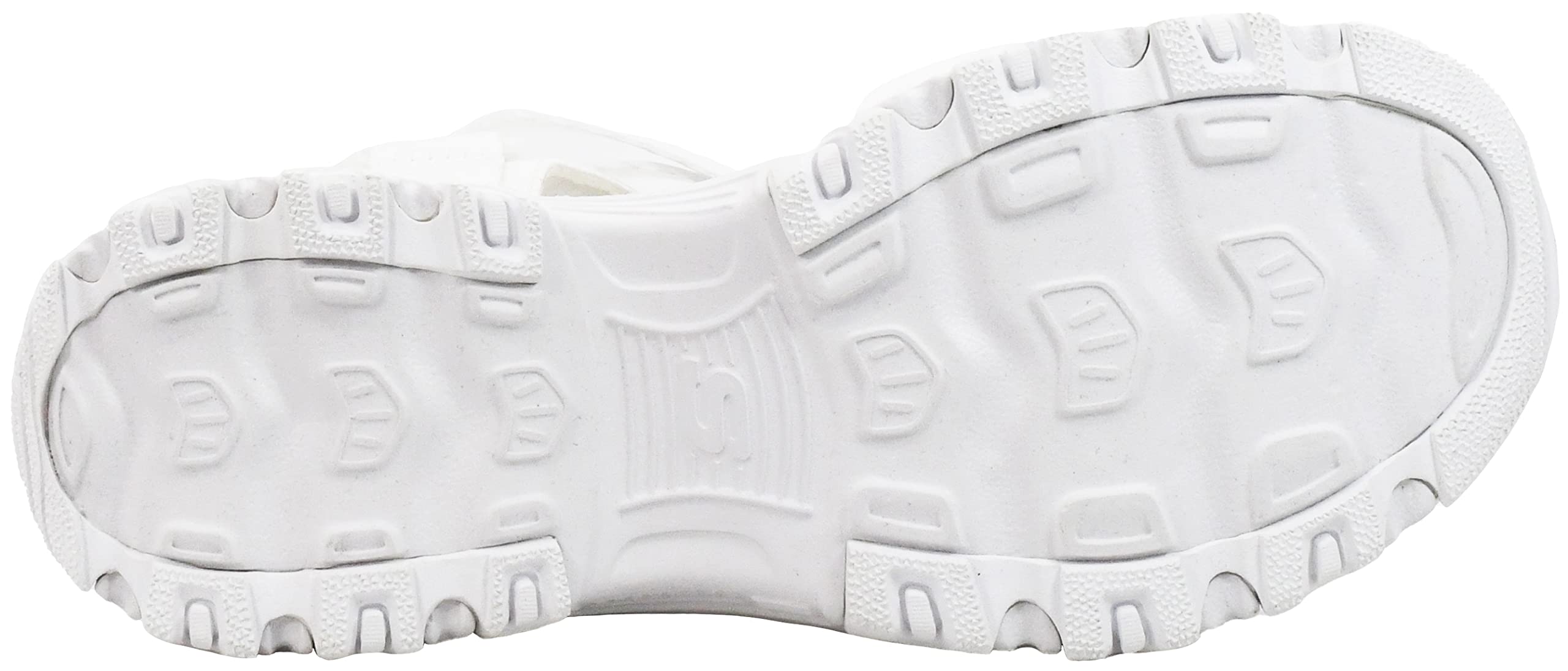Skechers Women's D-Lites-Fresh Catch Sport Sandal White 10