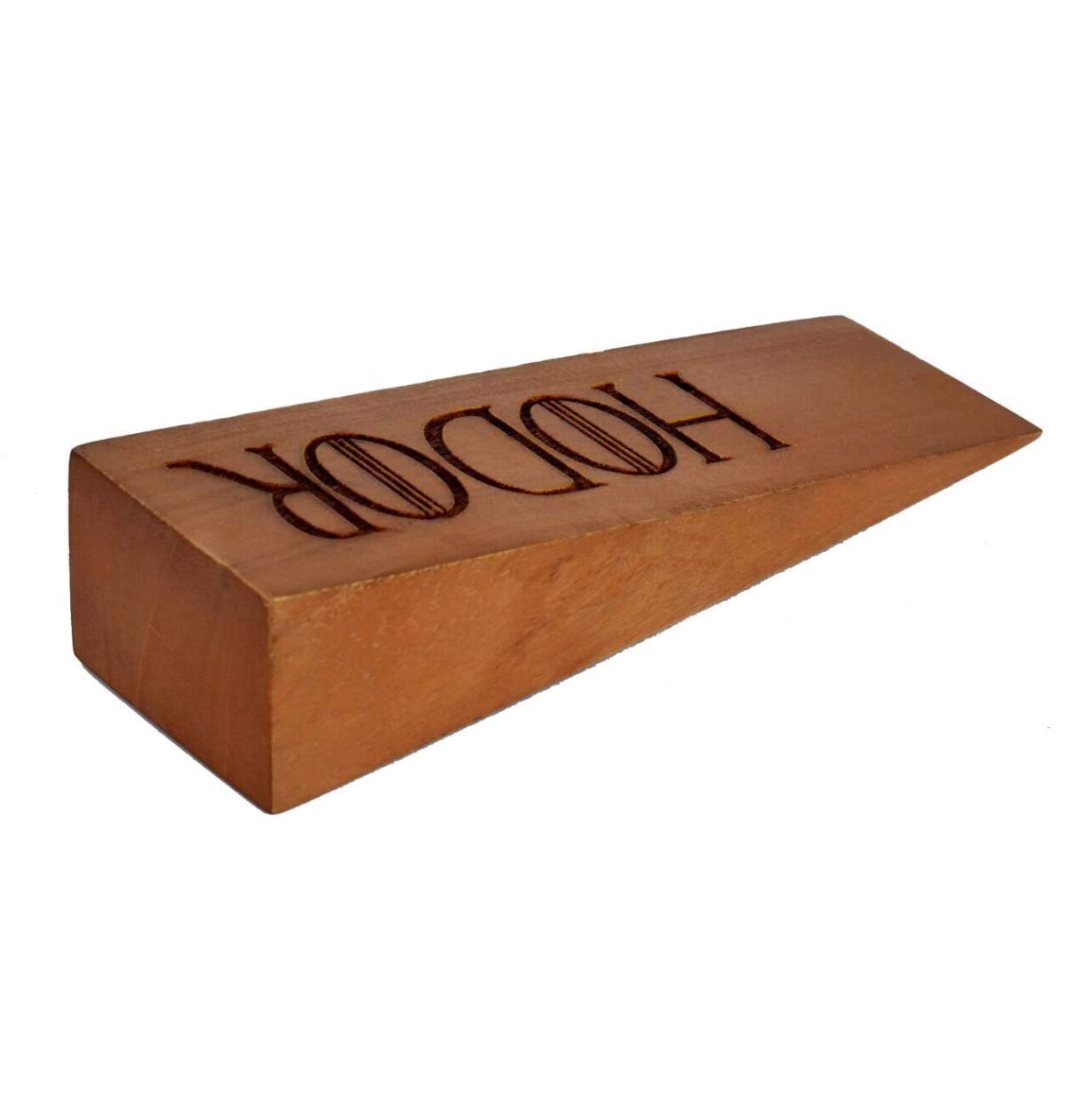 Natural Door Stop Hodor Stopper Elms Wood Ulmaceae Strong Hold Anti- Slip Rubber Wedge GOT Compatible with Every Surface 3 Pack Gift Engraved Merchandise Gag
