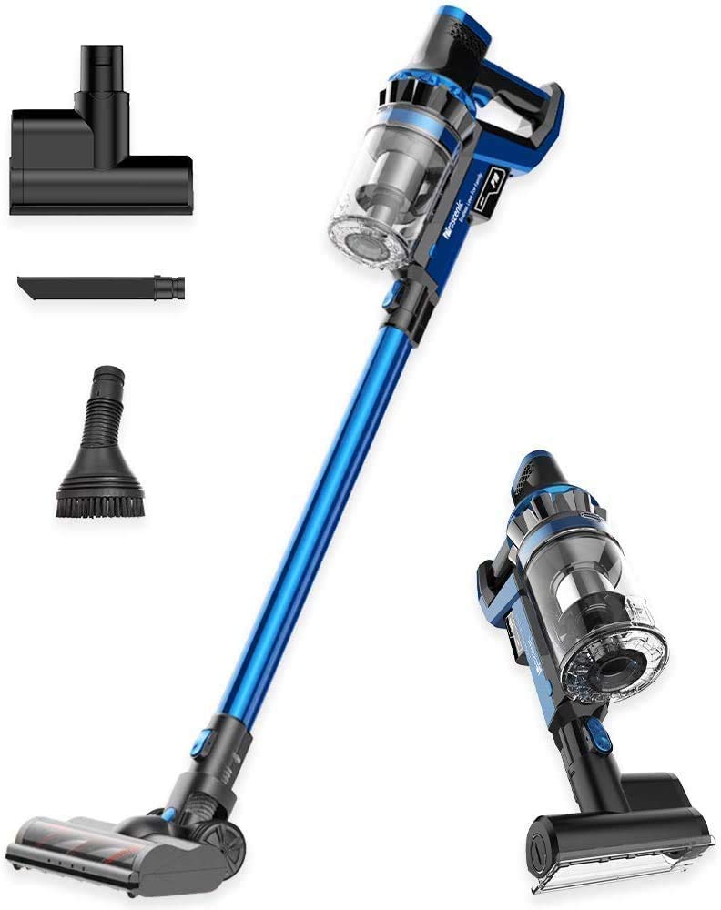 Proscenic P10 Cordless Vacuum Cleaner, 22000Pa Powerful Suction, Led Touch Screen, 4 Adjustable Suction Modes, 4-in-1 Stick Handheld Vacuum