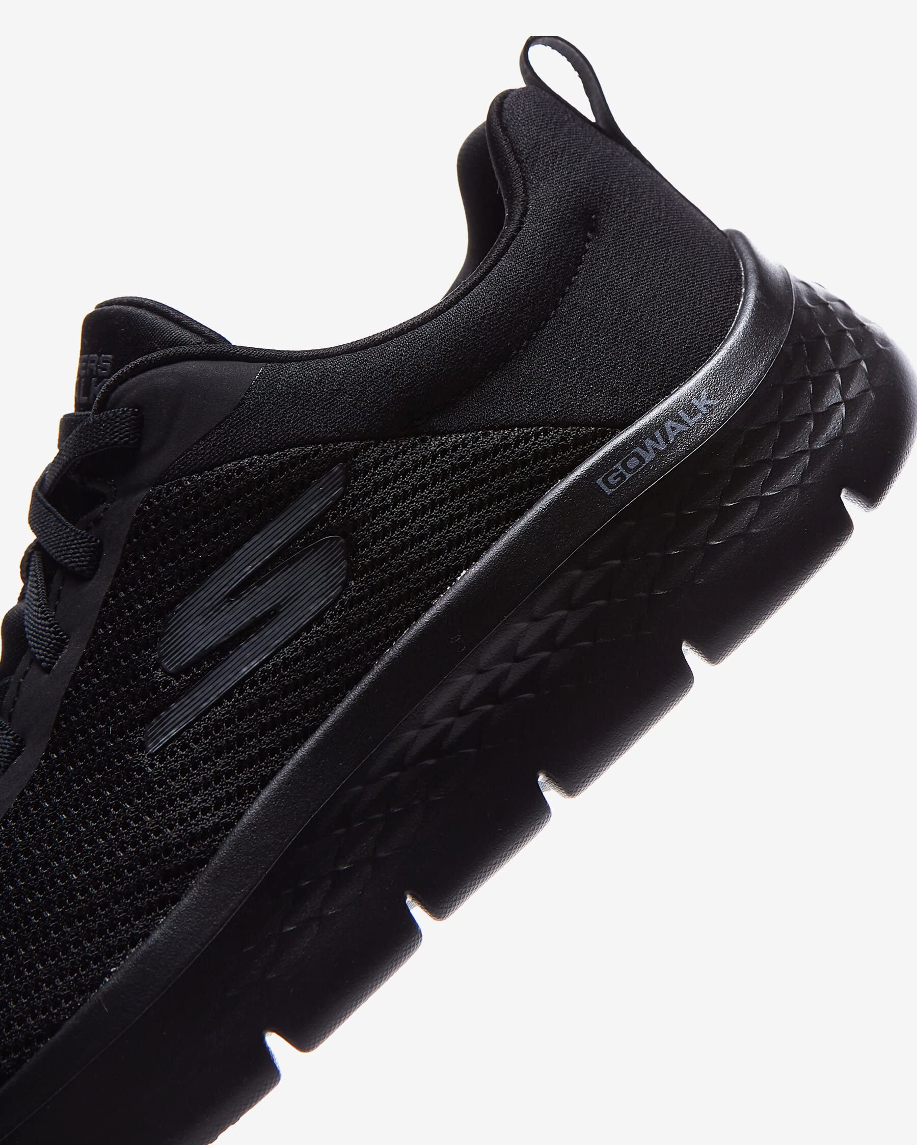 Skechers Women's GO Walk Flex-Alani Sneaker, Black, 10