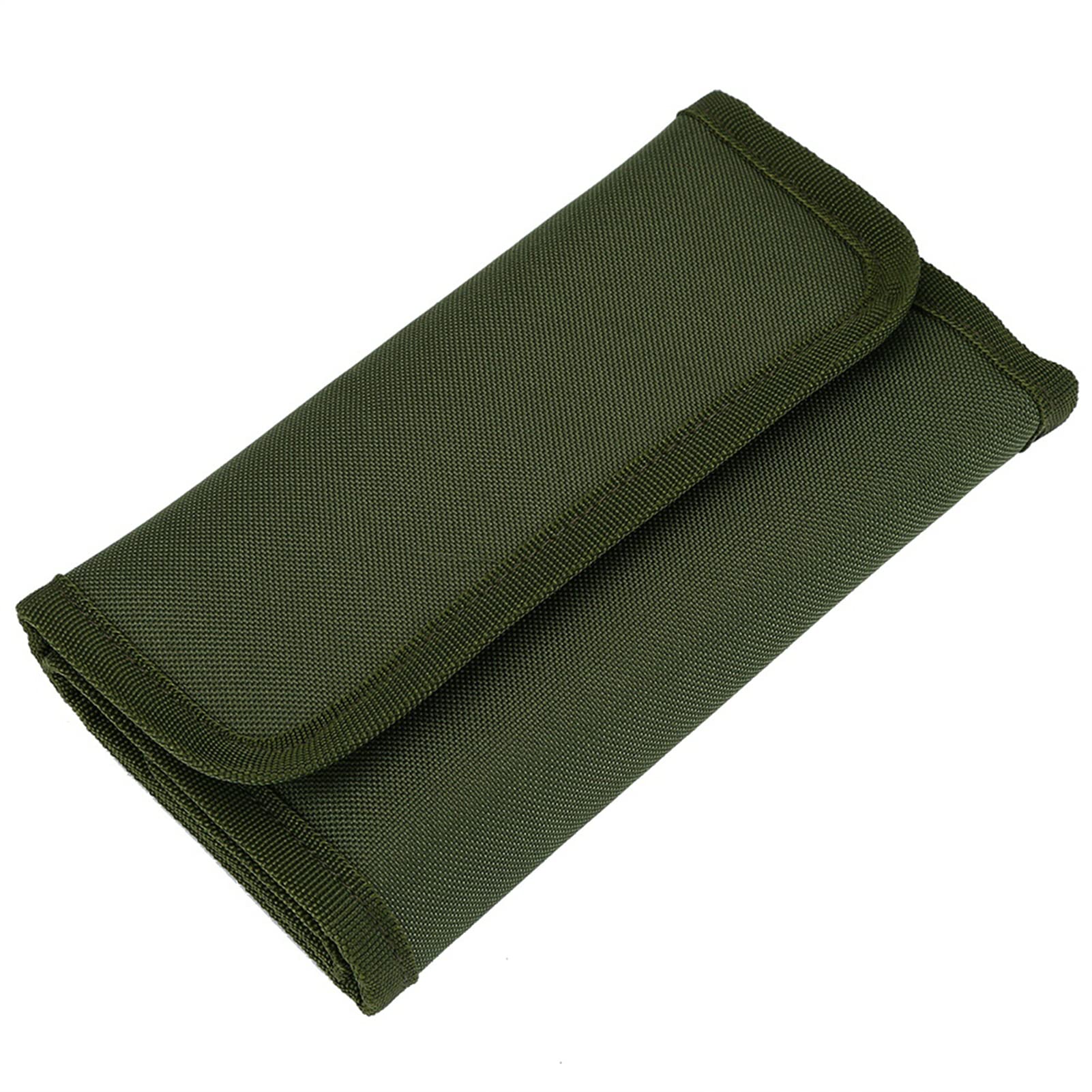 Yeuipea Fishing Accessory Case, Roll Up Fly Tying Tool Pouch Fishing Accessory Case Nylon Artificial Lure Storage Bag Holder