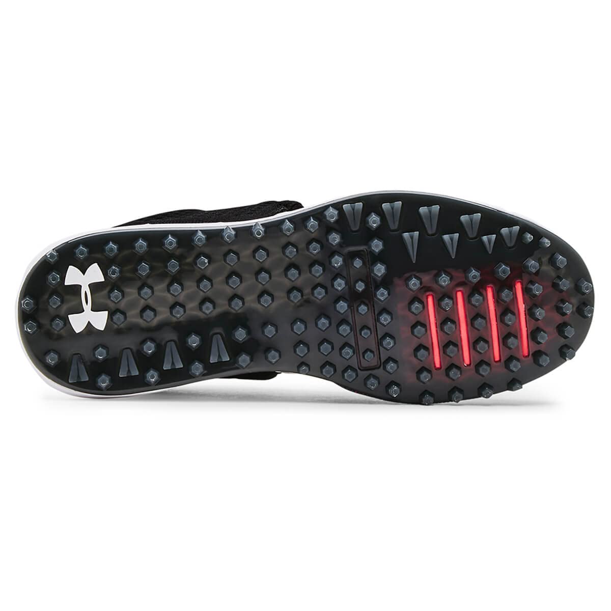 Under Armour Men's UA HOVR Forge RC Spikeless Golf Shoes - White/Black/Beta - 10