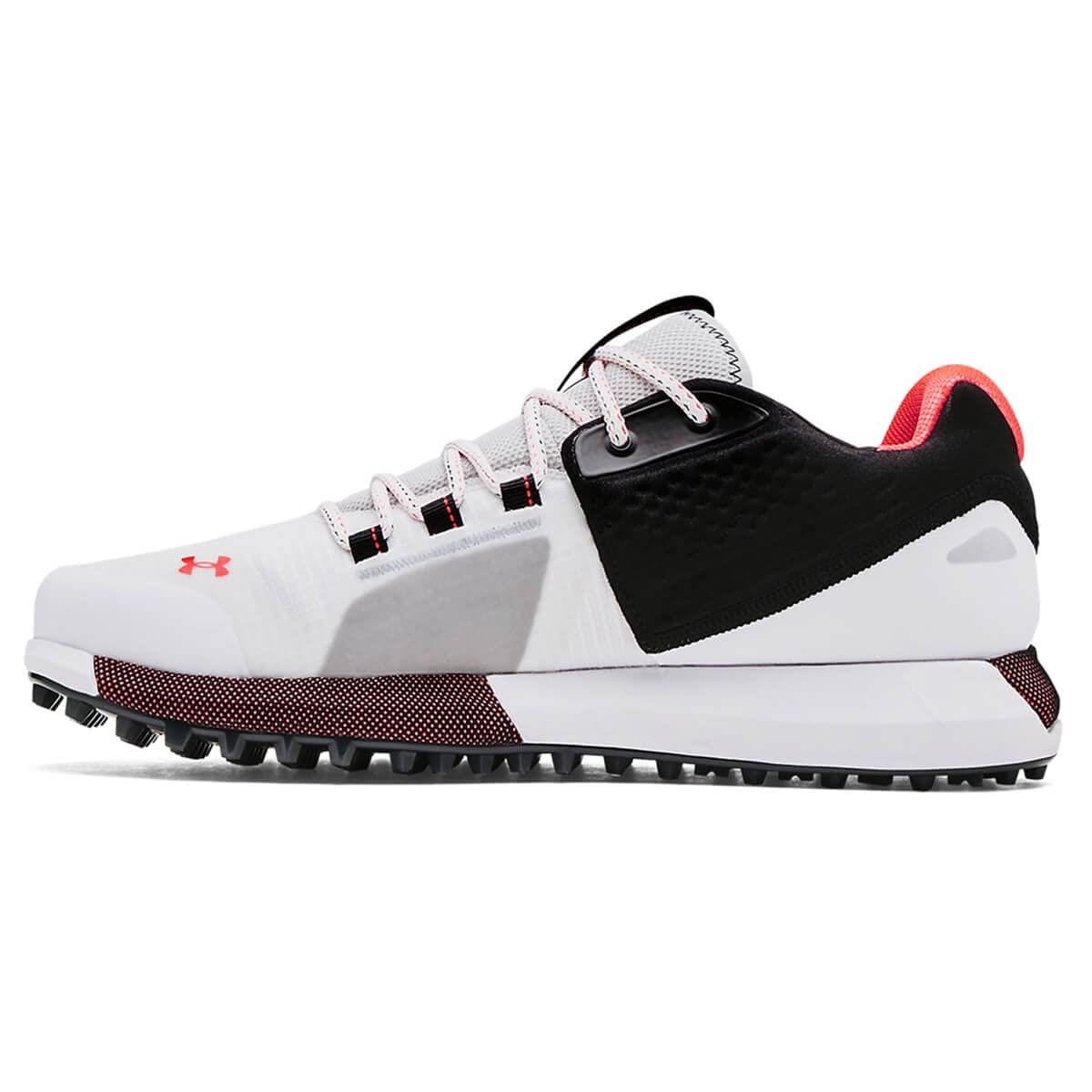 Under Armour Men's UA HOVR Forge RC Spikeless Golf Shoes - White/Black/Beta - 11