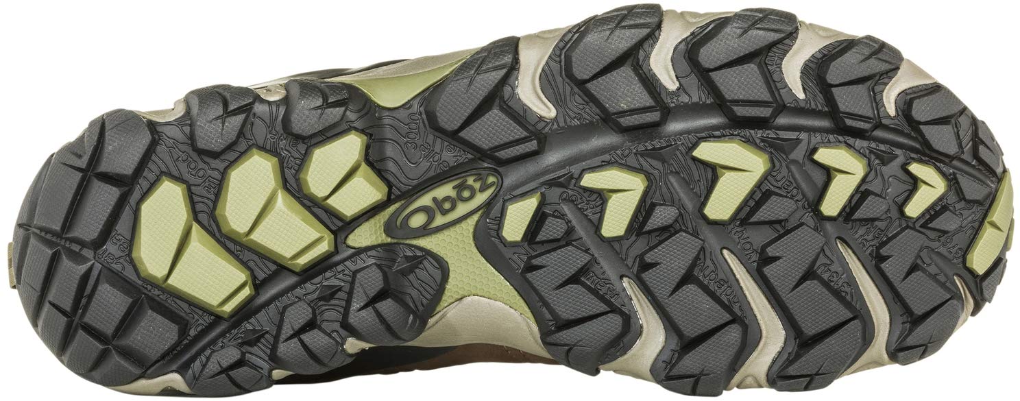 Oboz Bridger Vent Mid B-Dry Slate Brown/Mayfly Green 8 D (M)