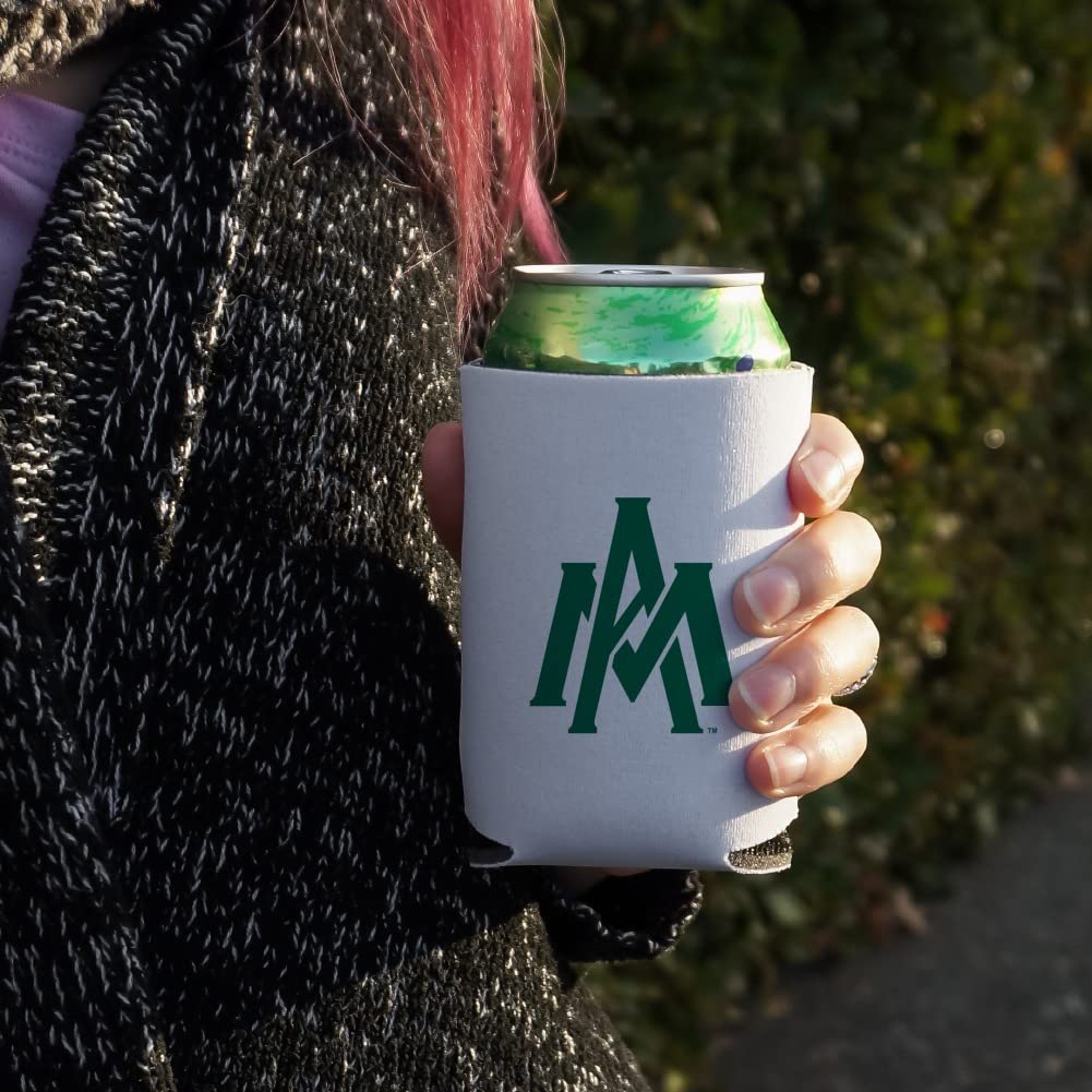 University of Arkansas at Monticello Secondary Logo Can Cooler - Drink Sleeve Hugger Collapsible Insulator - Beverage Insulated Holder