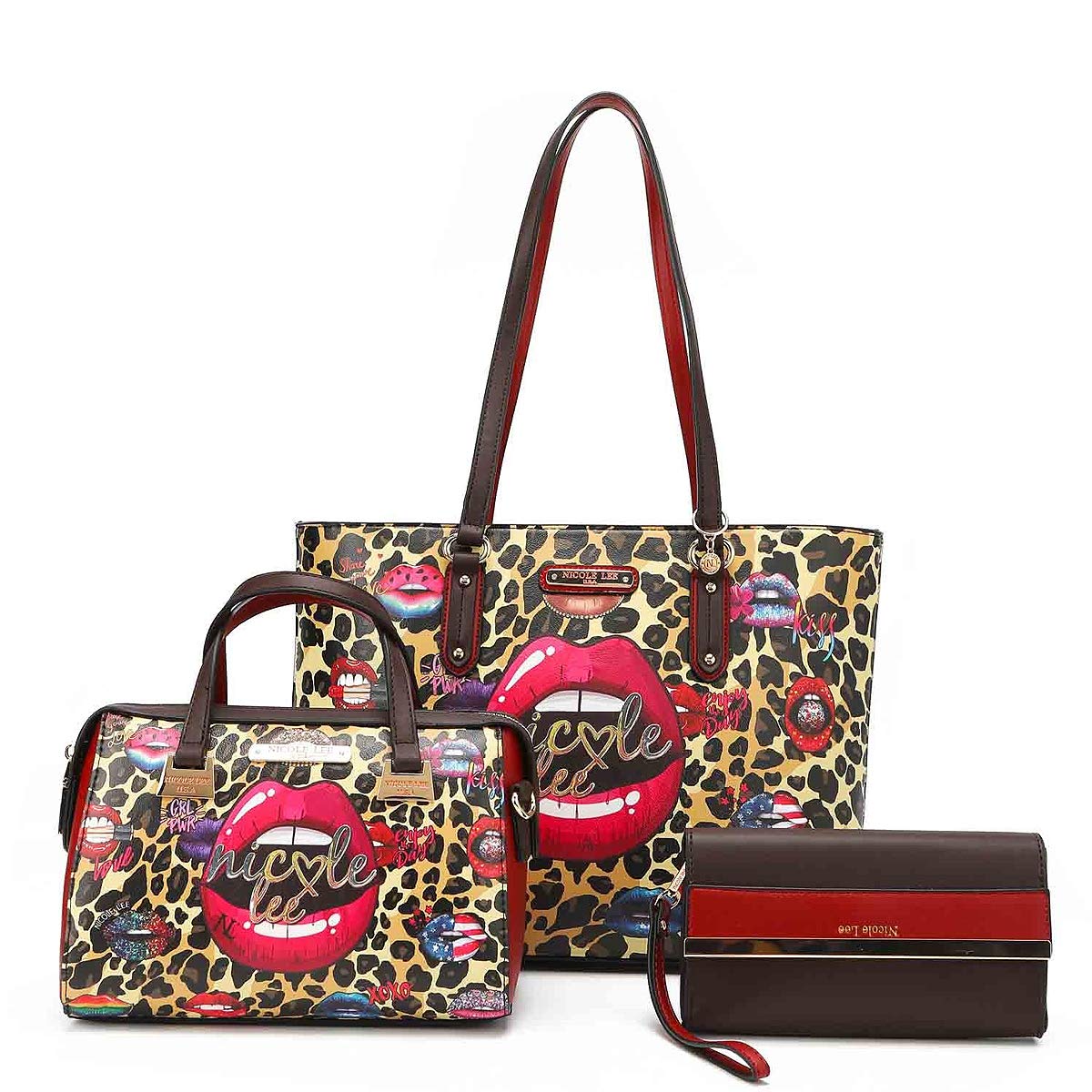 Nicole Lee WILD LIPS 3 PIECE SET