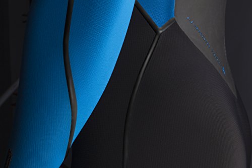 O'Neill Men's Psycho One 4/3mm Back Zip Full Wetsuit, Black/Black, Large