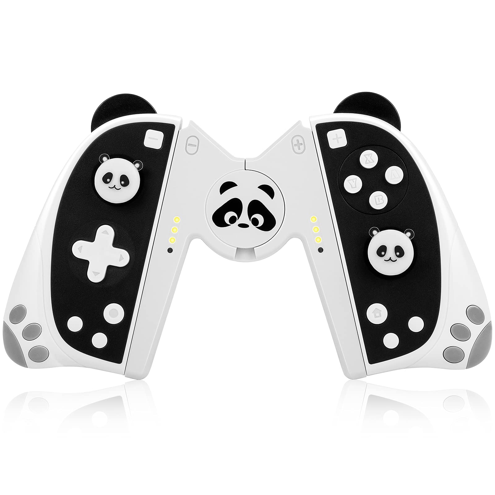 STOGA Wireless Controller for Switch, Joy Pad Switch controller,Replacement for Nintendo controller, Remote Compatible with Nintendo Switch Lite, Macro Button/Turbo/Motion/Wake-up,Panda