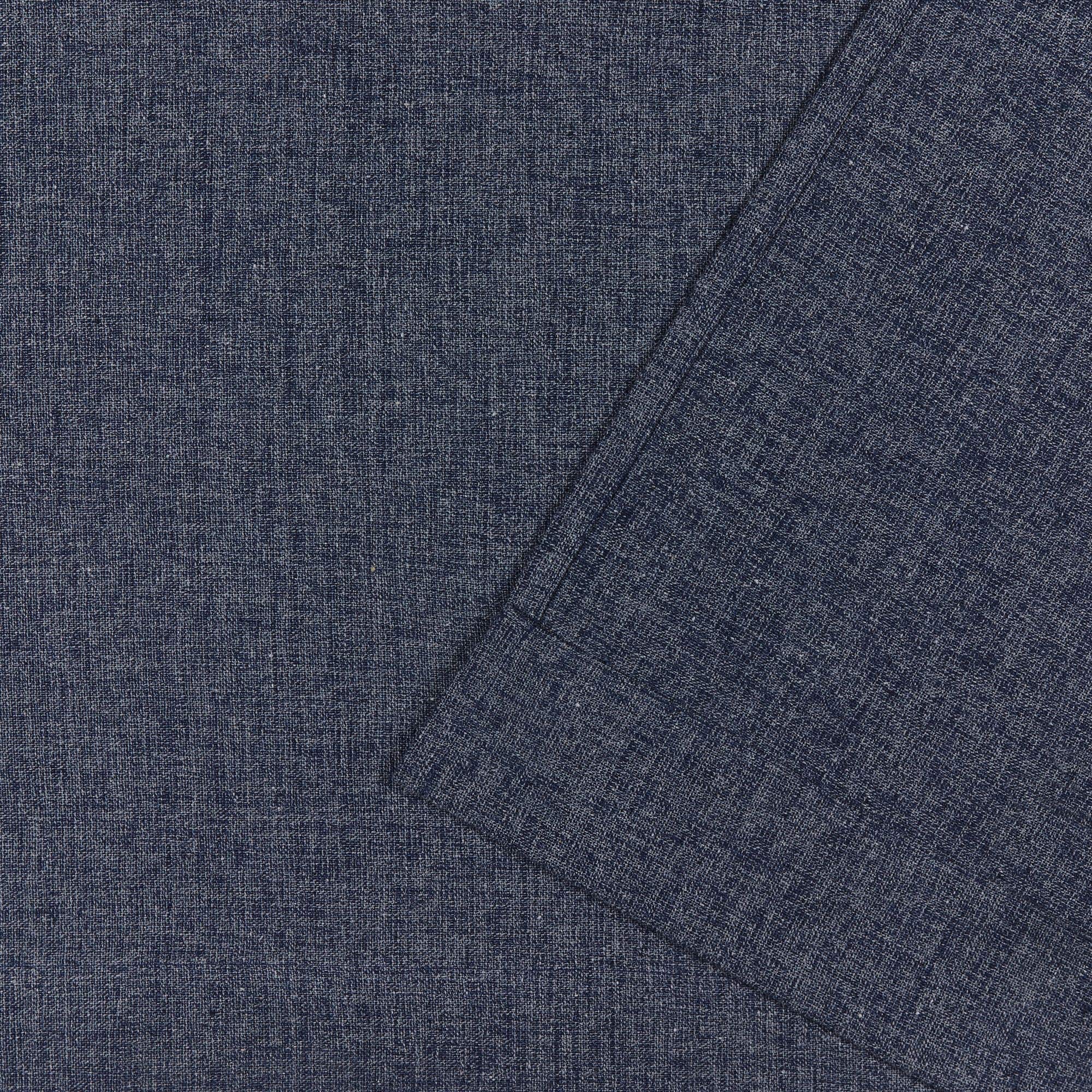 Nicole Miller New York Peterson Cotton Blend Tuxedo Tab Top Light Filtering Curtain Panels, 54"x 84", Indigo, Set of 2