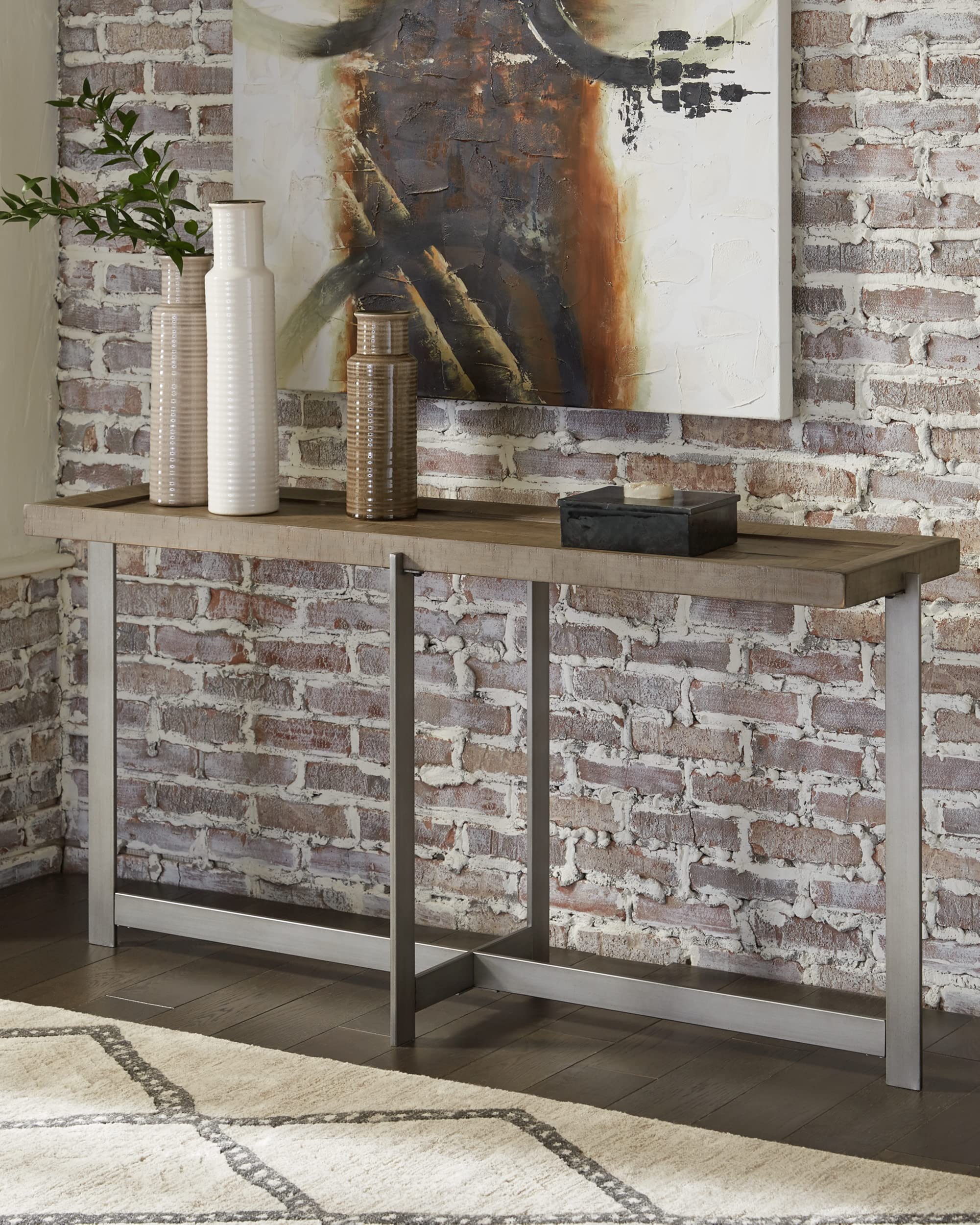 Signature Design by Ashley Krystanza Sofa Table, Brown