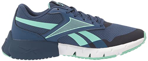 Reebok Women's ZTAUR Running Shoe, Batik Blue/Hint Mint/Vector Navy, 9.5