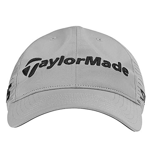 TaylorMade Golf TAYLOR MADE womens Tour Lite Tech Hat, Gray, Medium US