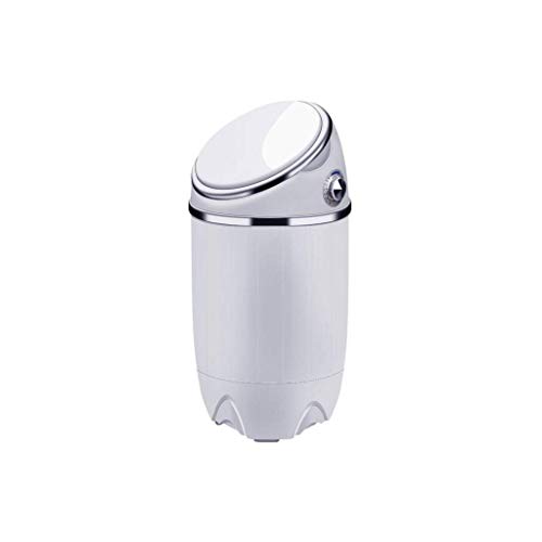 Portable Mini Compact Washing Machine Portable Washing Machine Home Multifunction Semi-Automatic with Dry Dehydration 690 * 340 * 340mm,White