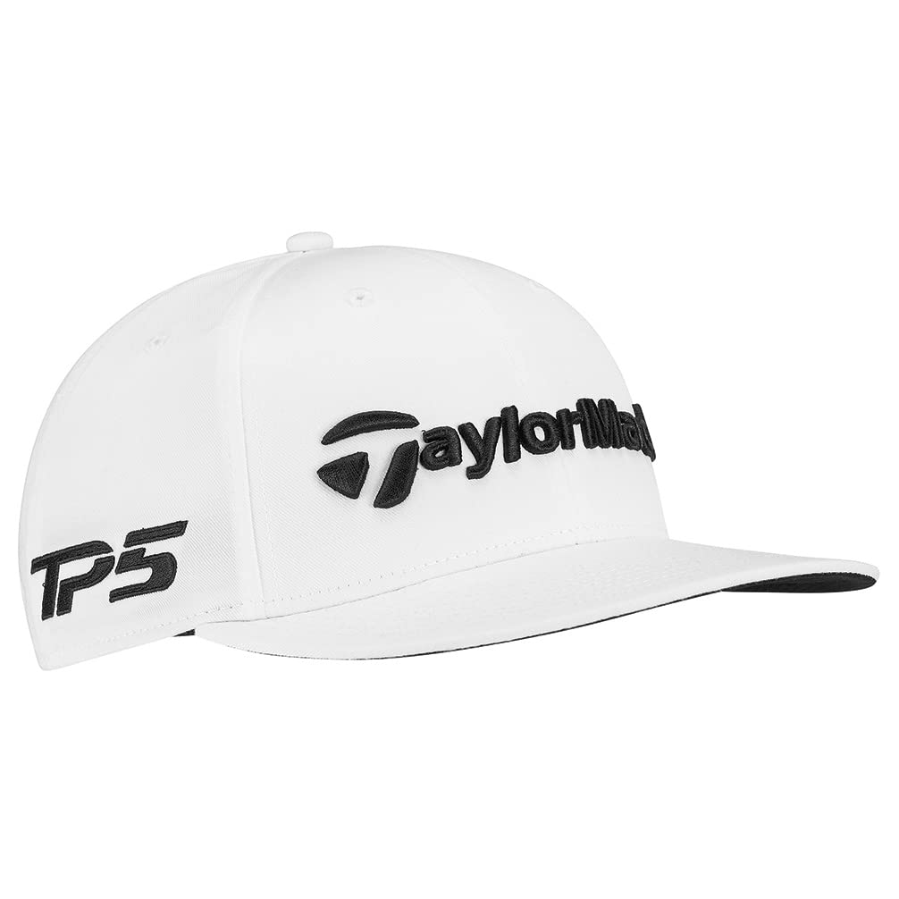 TaylorMade Men's Tour Cap, White, One Size