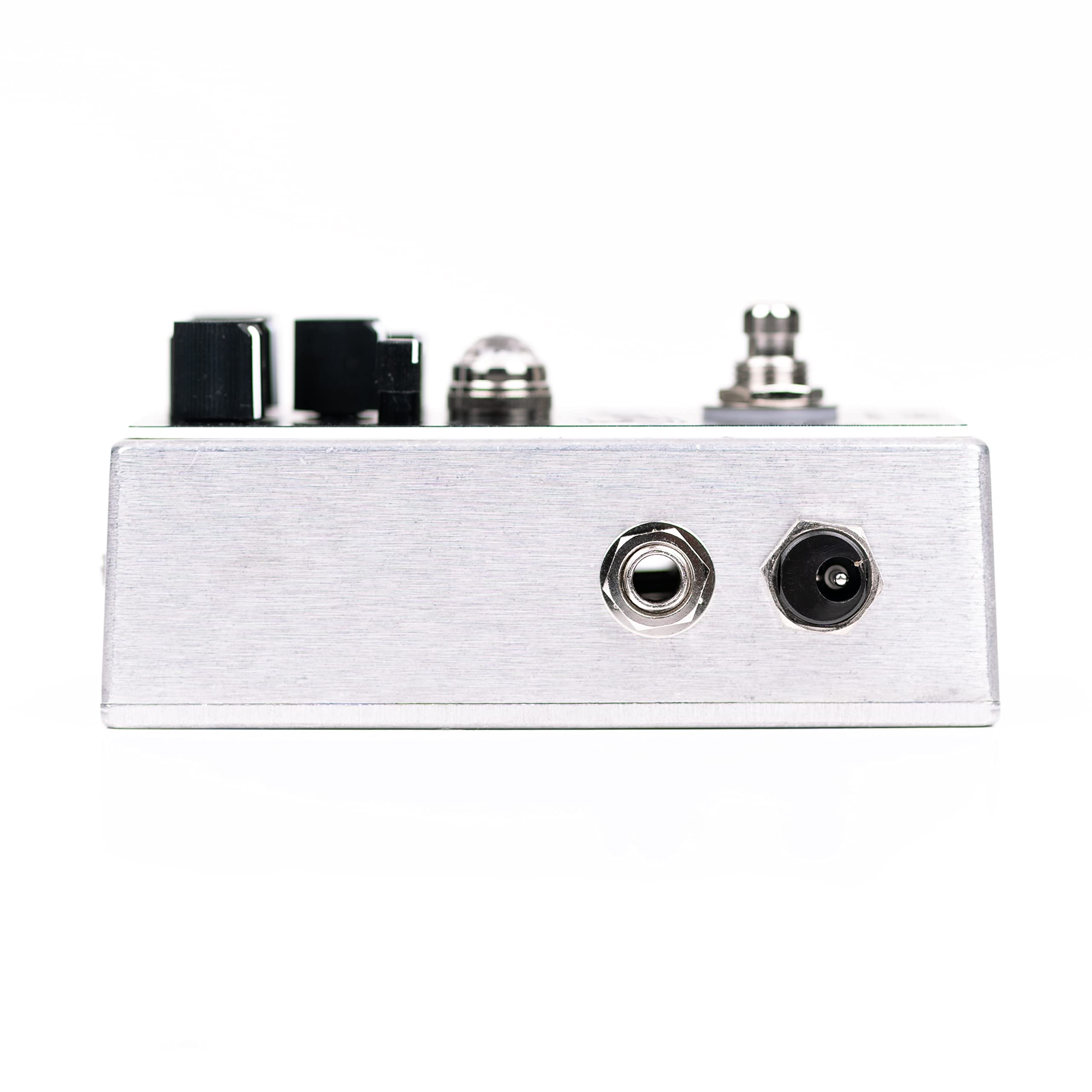 Spaceman Explorer: 6 Stage Phaser Guitar Effects Pedal - Standard Edition Silver with 12 Modulation Modes, Rate, Range, Resonance, Volume, Mix and Expression Controls