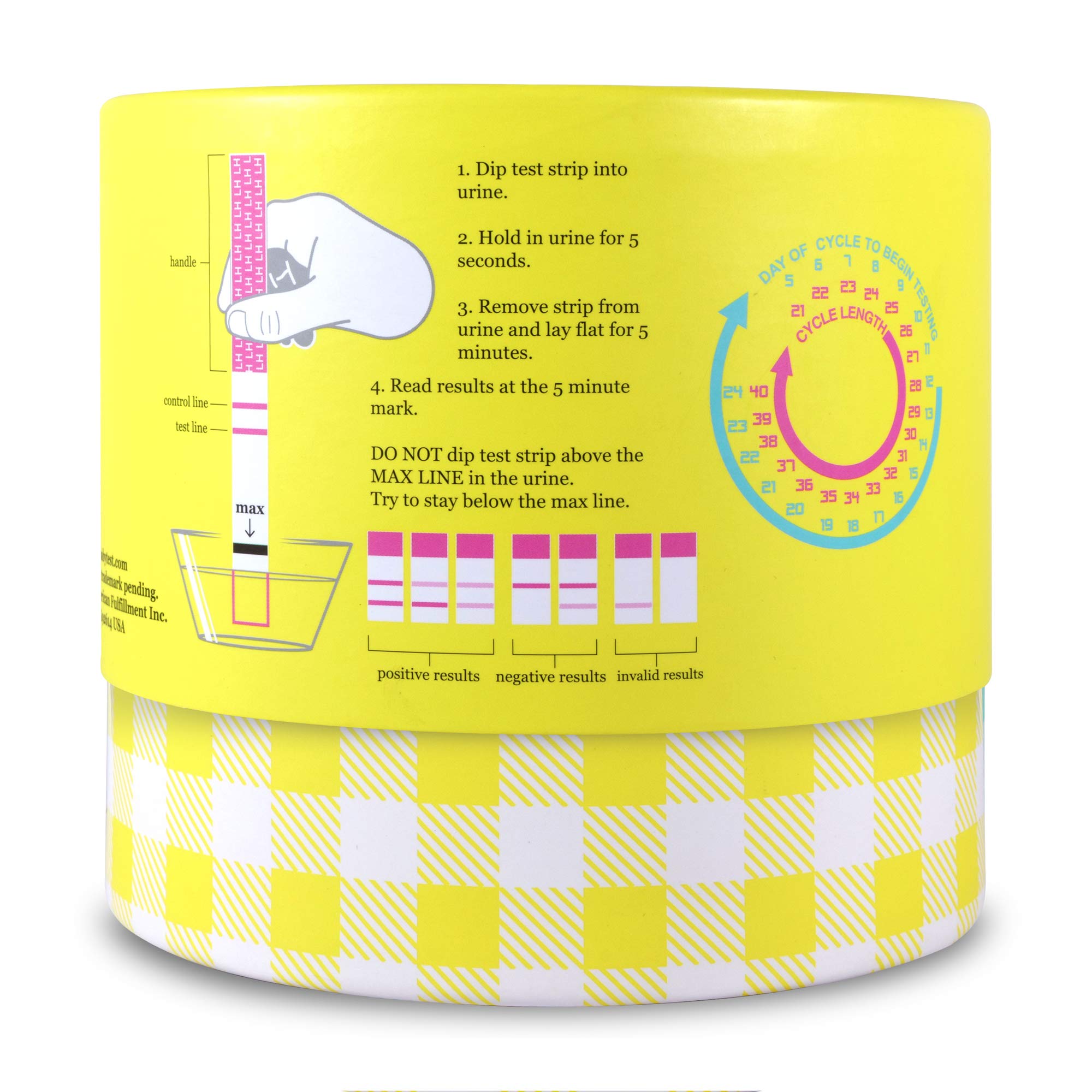 Our Baby Test 100 Ovulation Test Strips Predictor Kit (100 LH)