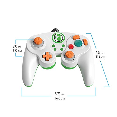 PDP Gaming Super Mario Bro Yoshi GameCube Wired Fight Pad Pro Controller: Yoshi - Nintendo Switch