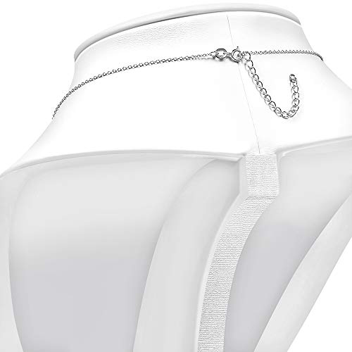 My Daily Styles 925 Sterling Silver Classic Simple Unisex Jewish Star of David Pendant Necklaceā¦