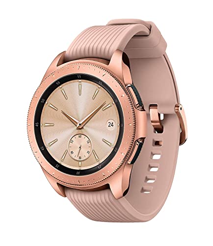 SAMSUNG Galaxy Watch (42mm), Sleep Monitor, Rose Gold (Bluetooth) (Renewed)