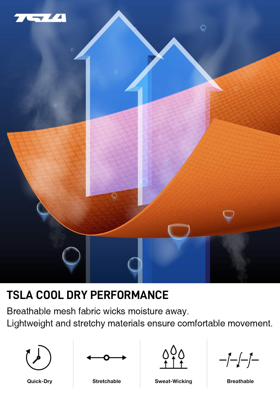 TSLA Active Dry Fit Running Summer Tanks, Women's Workout Tank Tops, Athletic Exercise Gym Yoga Tank Top, Tie Back 2pack Grey/Orange, Medium
