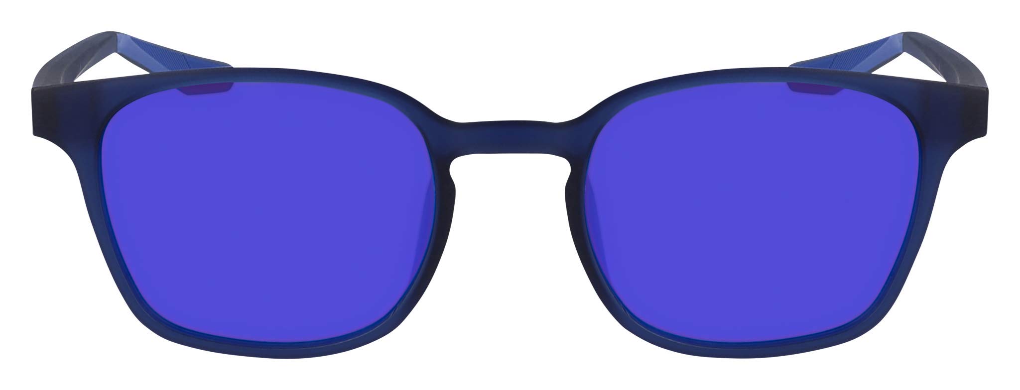 Nike CT8128-416 Session M Sunglasses Matte Midnight Navy Frame Color, Grey with Blue Mirror Lens Tint