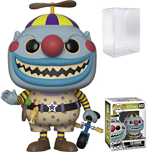 POP Disney: The Nightmare Before Christmas - Clown (Halloween Town) Funko Vinyl Figure (Bundled with Compatible Box Protector Case)