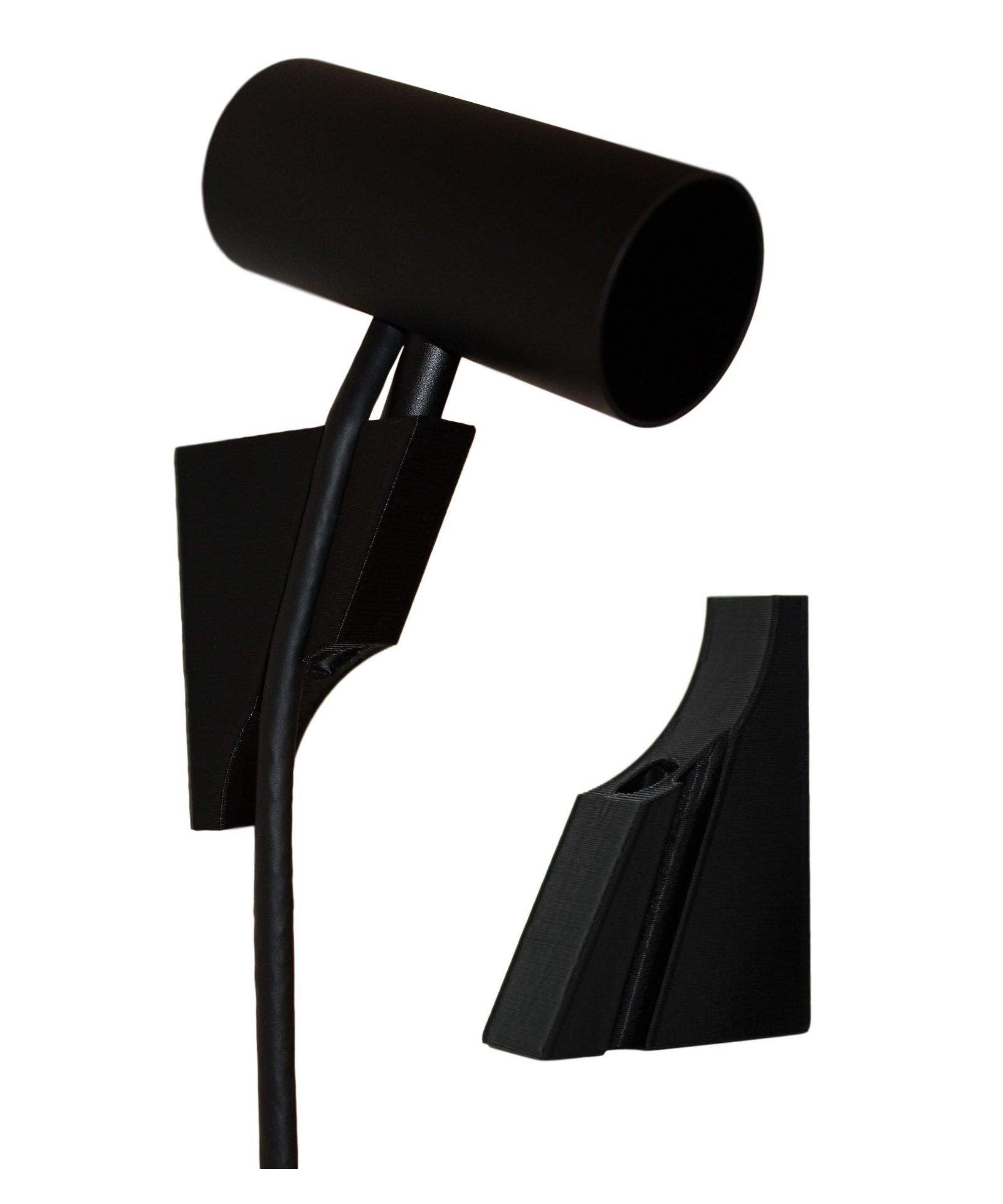Oculus Rift CV1 Compatible Sensor Wall Mount/Display, Command Strip Included (Black, 4 Pack)