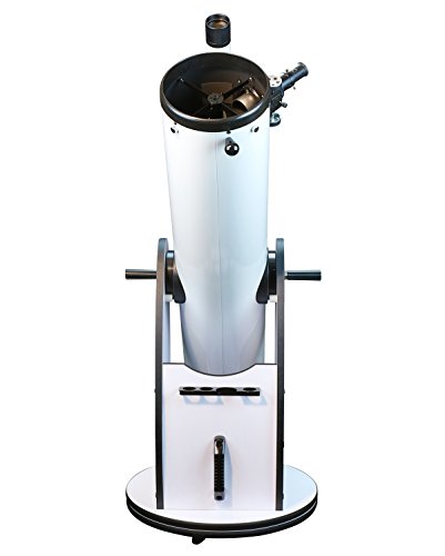 Sky Watcher Classic 200 Dobsonian 8-inch Aperature Telescope β Solid-Tube β Simple, Traditional Design β Easy to Use, Perfect for Beginners, White (S11610)